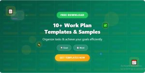 10+ Free Work Plan Templates & Samples (Excel / Word) - Learn Management