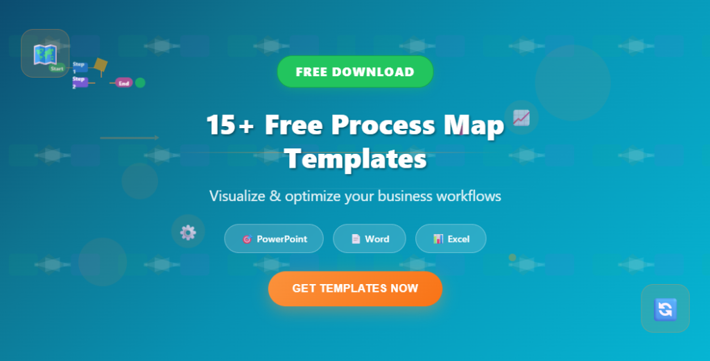 15+ Free Process Map Templates (PowerPoint , Word And Excel) - Learn ...