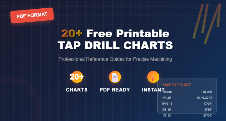 20+ Free Printable Tap Drill Charts in [PDF] - Learn Management