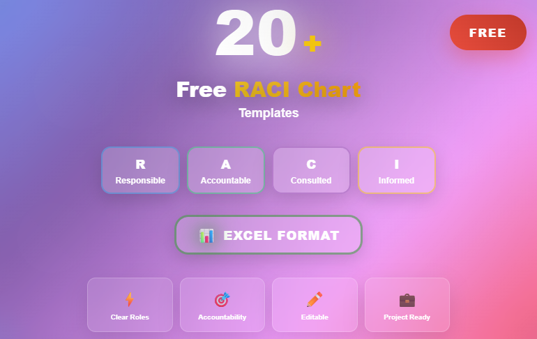 20+ Free RACI Chart Templates in (Excel) - Learn Management