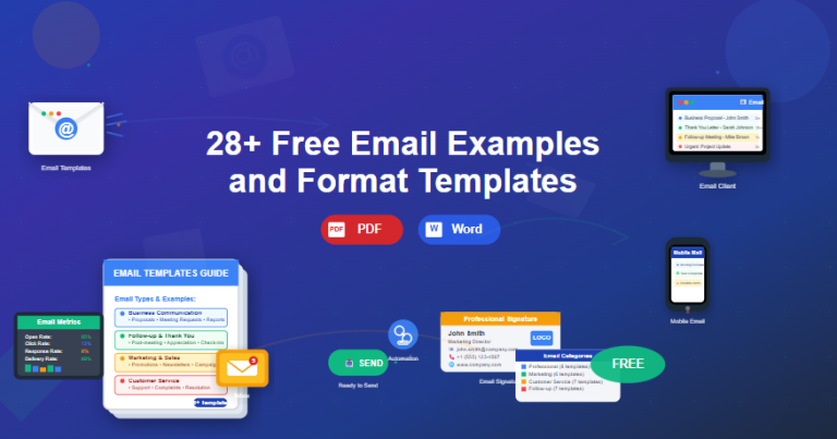 28+ Free Email Examples and Format Templates (PDF,Word) - Learn Management