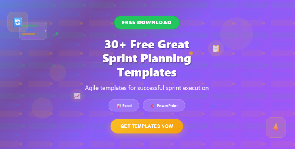 30+ Free Great Sprint Planning Templates (Excel & PowerPoint) - Learn ...