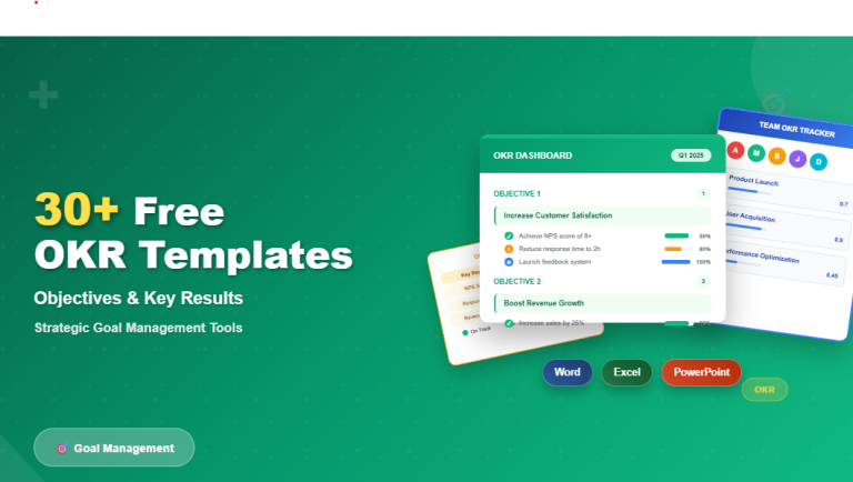 30+ Free OKR Templates (Word, Excel, PowerPoint) - Learn Management