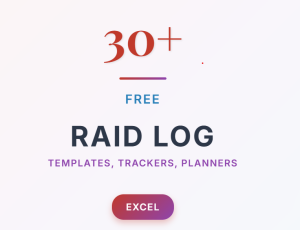 30+ Free RAID Log Templates Trackers, Planners in (Excel) - Learn ...