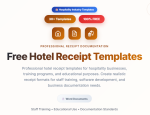 30+ Free Real and Fake Hotel Receipt Templates (Word) - Learn Management