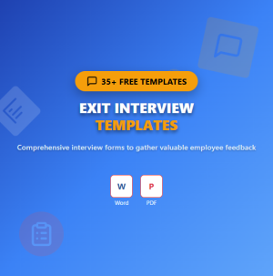 35+ Free Exit Interview Templates in (Word,PDF) - Learn Management