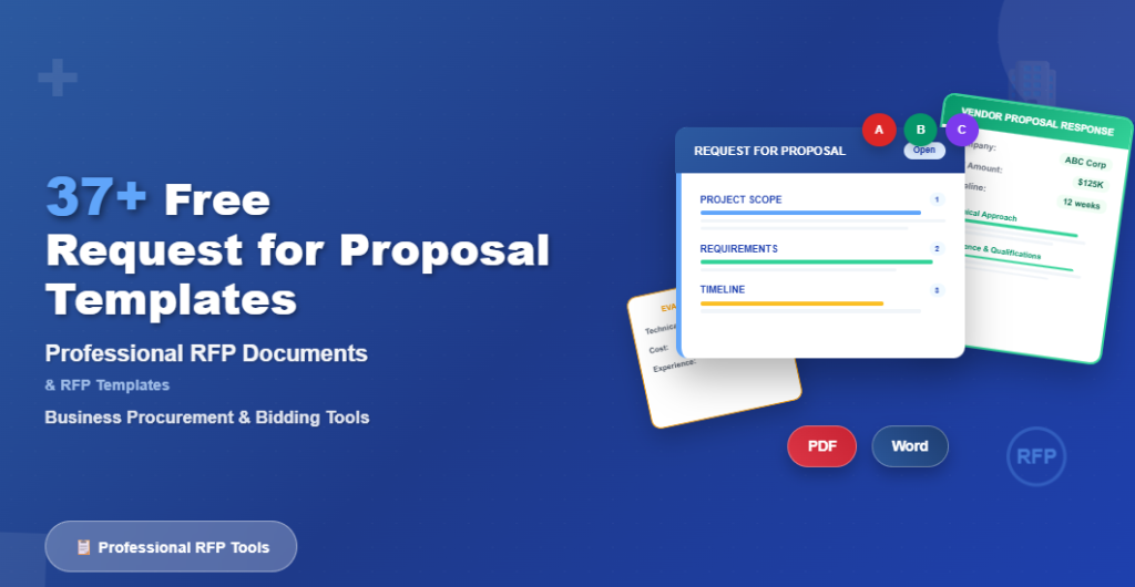 37+ Free Request for Proposal Templates and RPF Templates (PDF,Word ...
