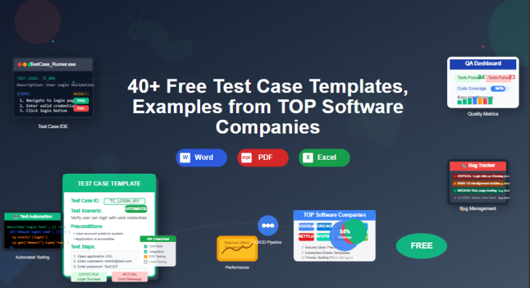 40+ Free Test Case Templates, Examples from TOP Software Companies ...