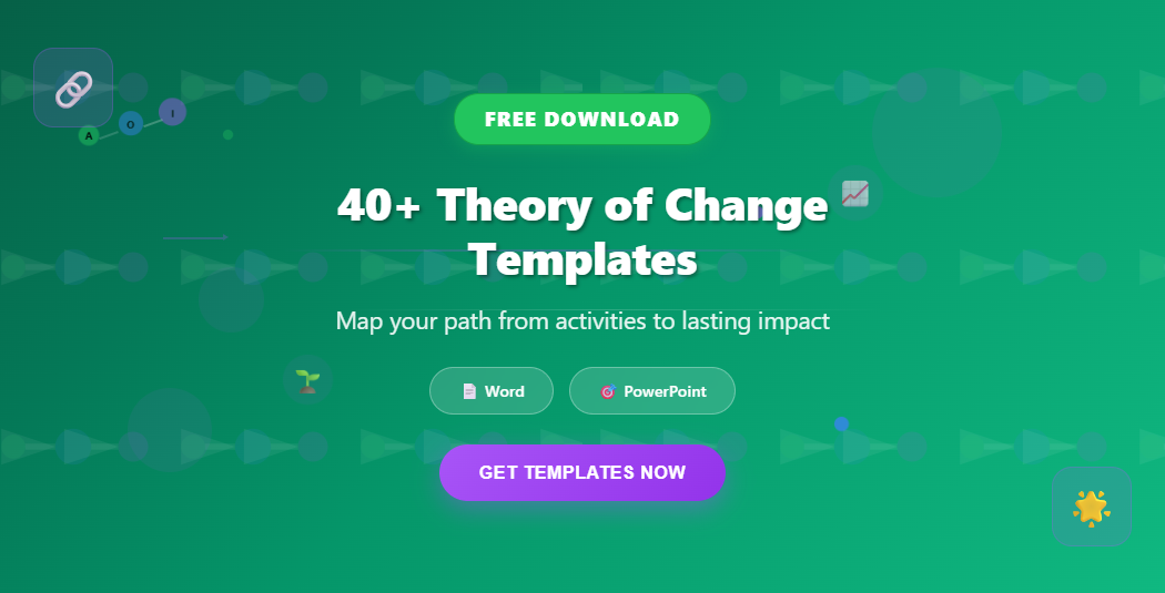 40+ Free Theory of Change Templates (Word & PPT) - Learn Management