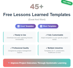 45+ Free Lessons Learned Templates (Excel And Word) - Learn Management
