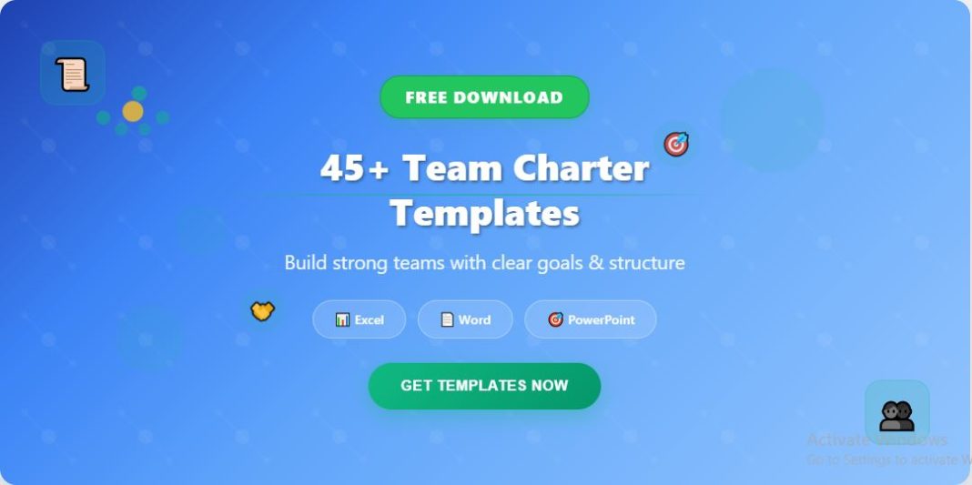 45+ Free Team Charter Templates in Excel, Word and PPT - Learn Management