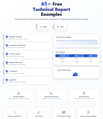 45+ Free Technical Report Examples (Word and Excel) - Learn Management