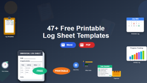 47+ Free Printable Log Sheet Templates in [Word,PDF] - Learn Management