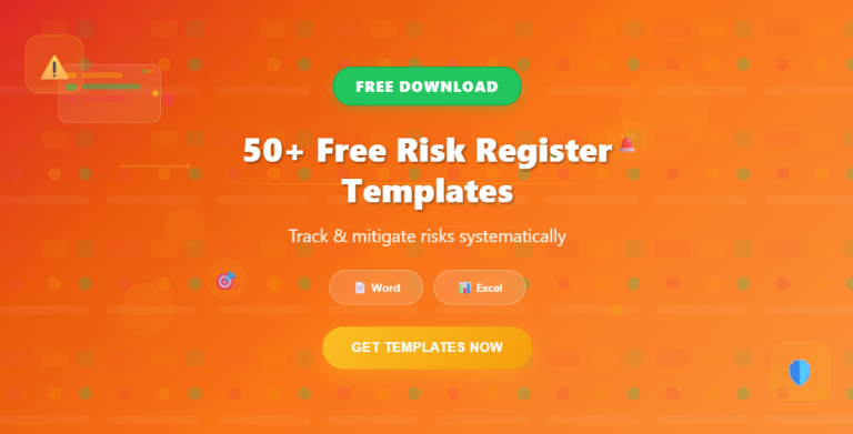 50+ Free Risk Register Templates (Word And Excel) - Learn Management