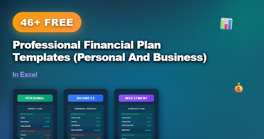 46+ Free Professional Financial Plan Templates (Personal And Business ...